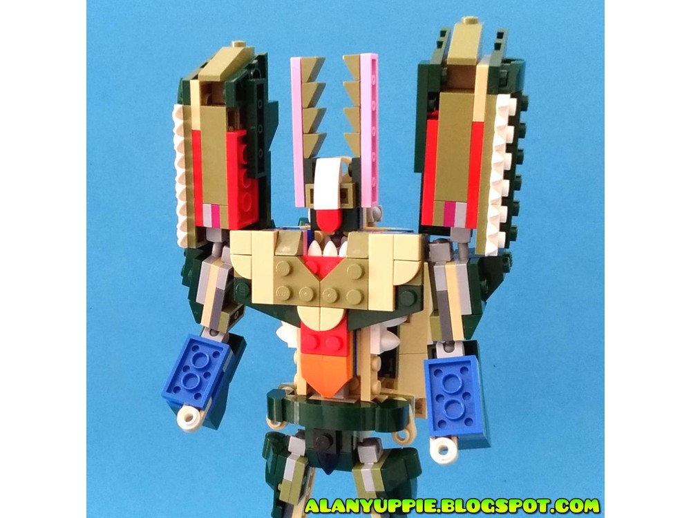 Lego Moc Transformer Armada Megatron Tank From Lego Creator Set 31121
