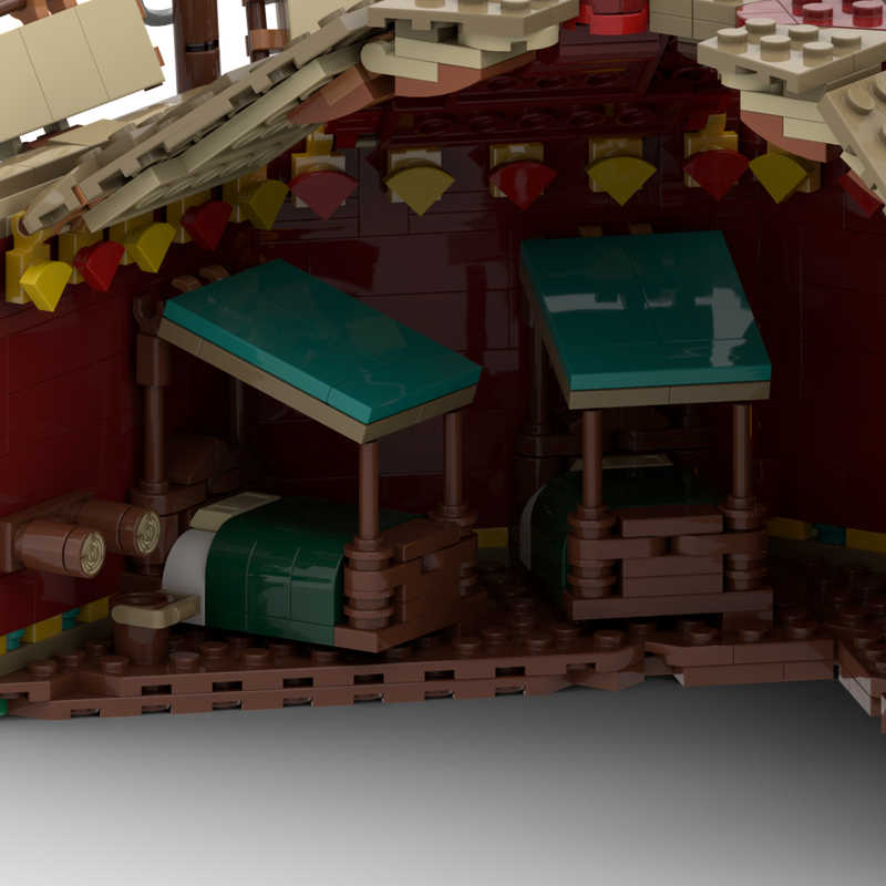 LEGO MOC ZBOTW - The Horse Stable by marinbrickdesign | Rebrickable ...