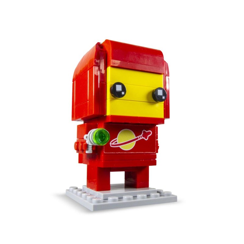 LEGO MOC Classic Red Astronaut Brickheadz by Mechalex77 | Rebrickable ...