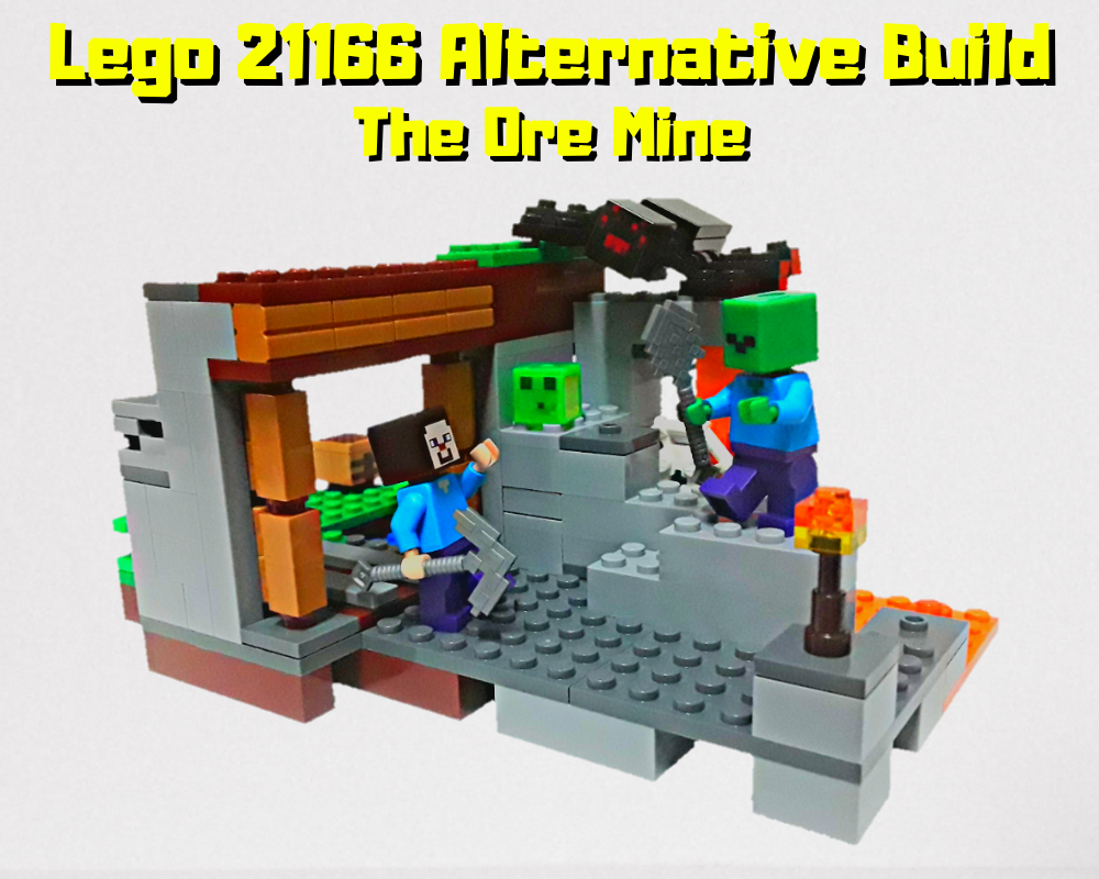 LEGO MOC The Ore Mine by Noob Builds Lego | Rebrickable - Build with LEGO