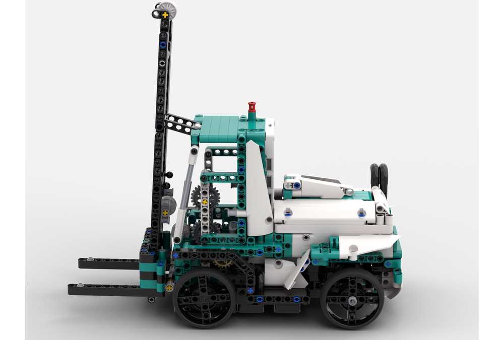 LEGO MOC Mindstorms RC Forklift Truck by Phil83 | Rebrickable - Build ...