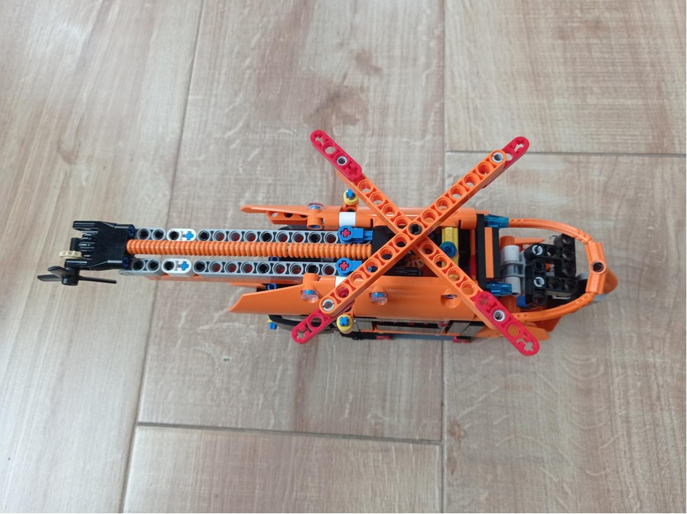 Lego Moc Helicopter 42120 Alternative By Erikgs Rebrickable Build