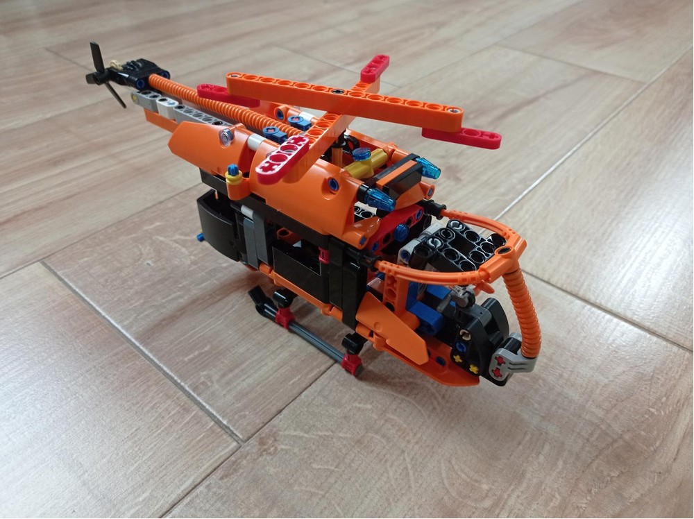 Lego Moc Helicopter 42120 Alternative By Erikgs Rebrickable Build