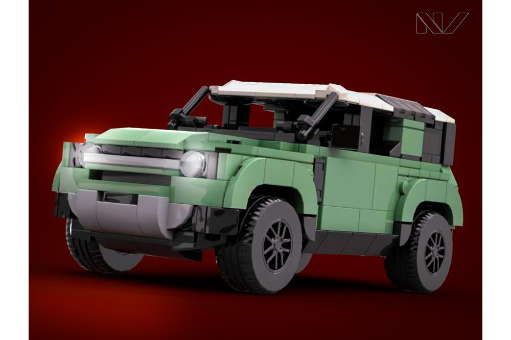 Lego Moc 2020 Land Rover Defender By Nv Carmocs Rebrickable Build
