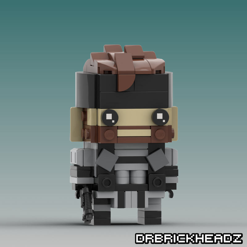 LEGO MOC Solid Snake (Metal Gear Solid 2) Brickheadz by DrBrickheadz ...