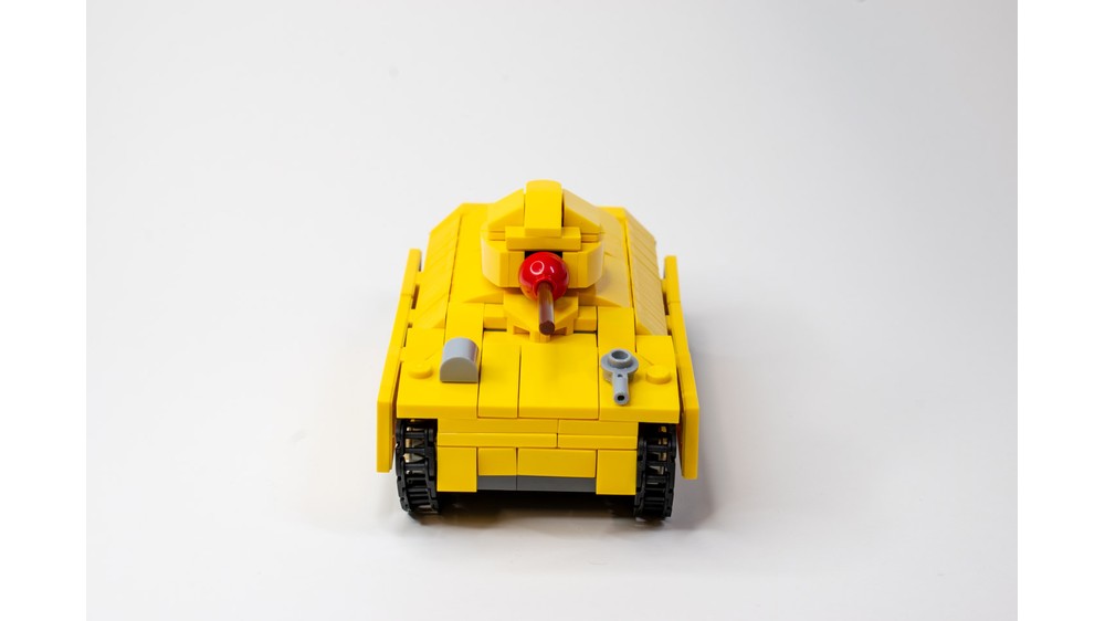 LEGO MOC AMX-40 (1940) Tank by ayayop | Rebrickable - Build with LEGO