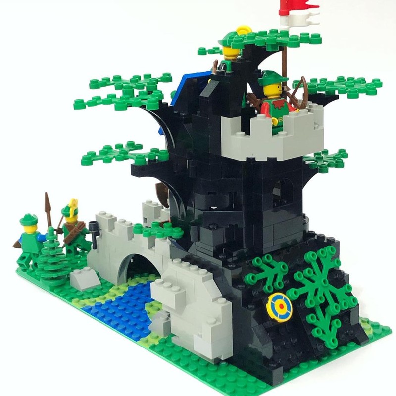 LEGO MOC Forestmen's Outpost by zr_legomaniac | Rebrickable - Build ...