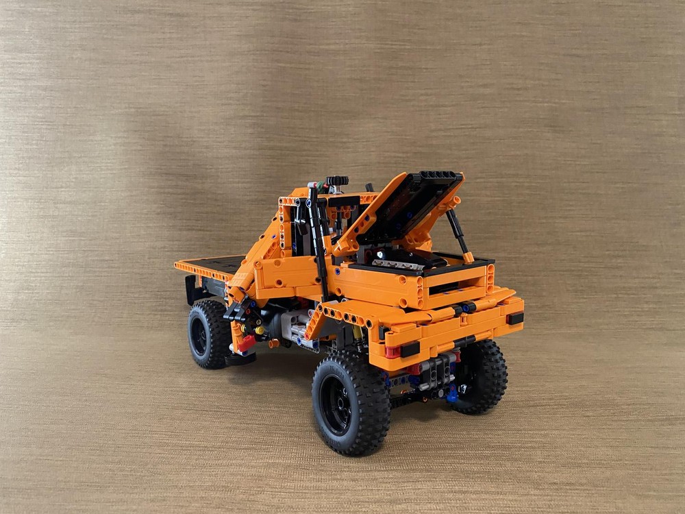 Lego Moc 42126 Alternate Build Off Road Truck With Crane By