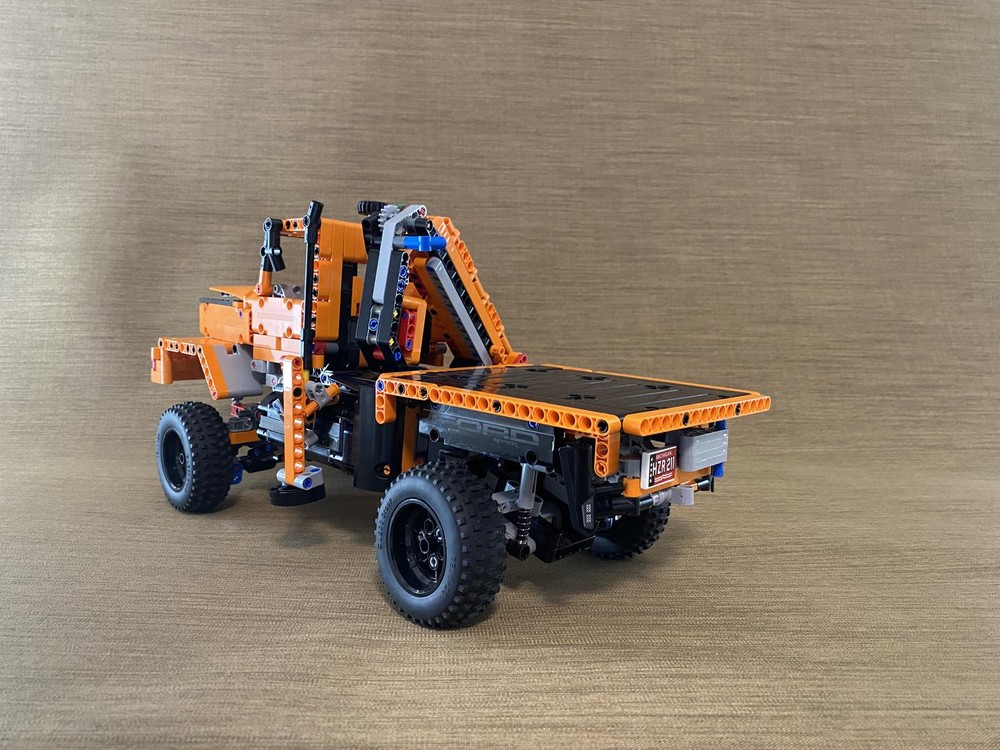 Lego Moc 42126 Alternate Build Off Road Truck With Crane By