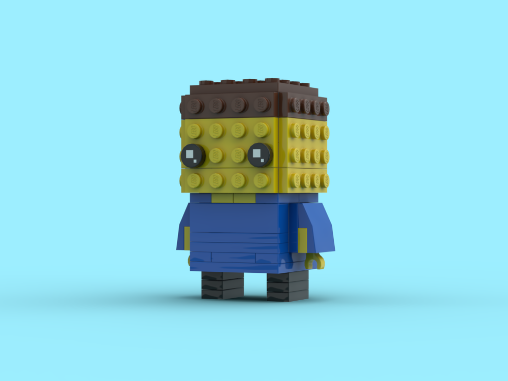 LEGO MOC Classic Lego Minifigure (Brickheadz) by Makary | Rebrickable ...