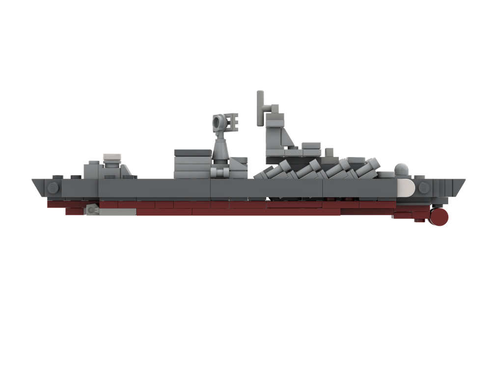 LEGO MOC Moskva - Slava Class Cruiser by The Bobby Brix Channel ...