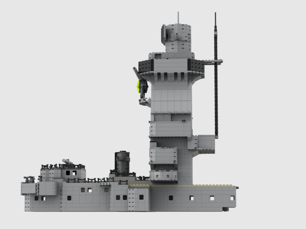 Lego Moc Admiral Graf Spee Conning Tower By Your Brick Guy