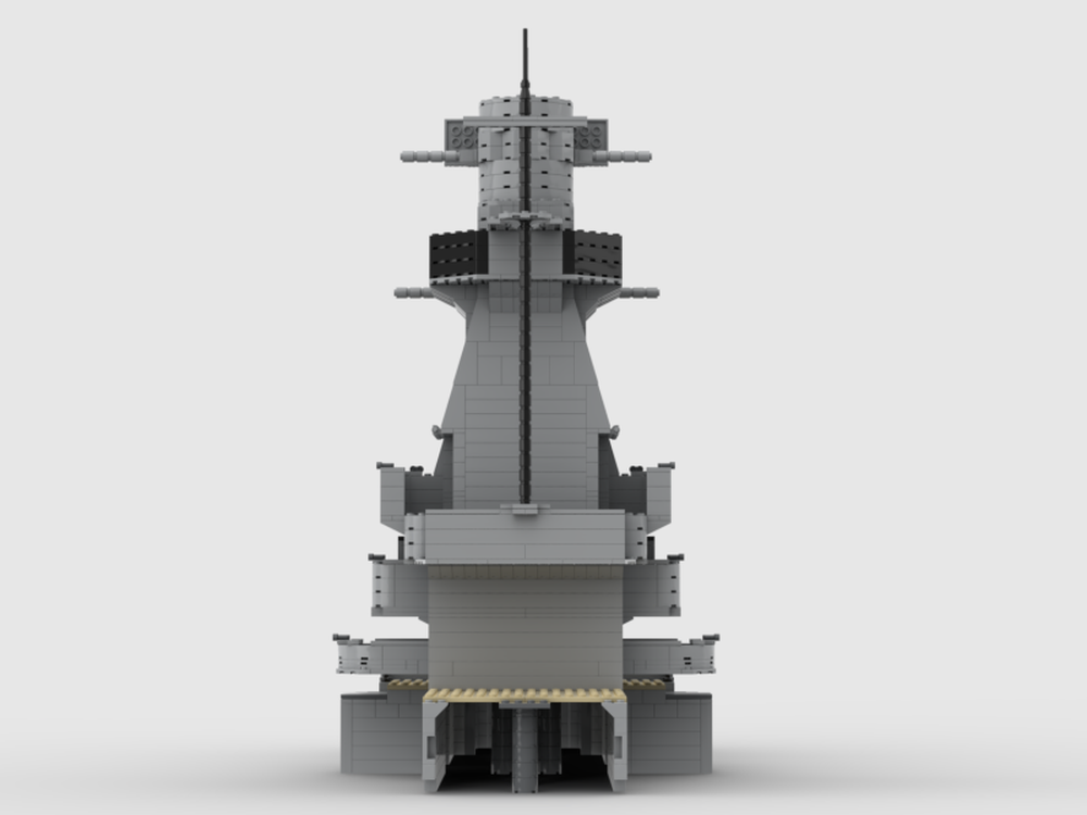 LEGO MOC Admiral Graf Spee conning tower by Your Brick Guy ...