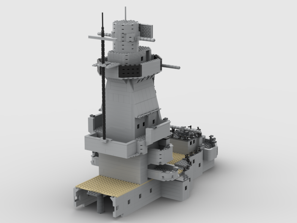Lego Moc Admiral Graf Spee Conning Tower By Your Brick Guy
