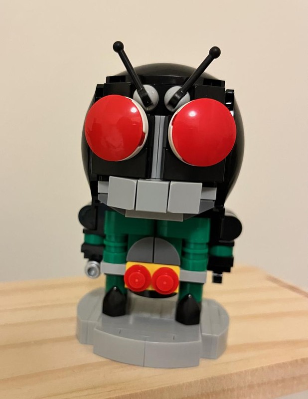 LEGO MOC Kamen rider brickheadz rx black by legomania_josh ...
