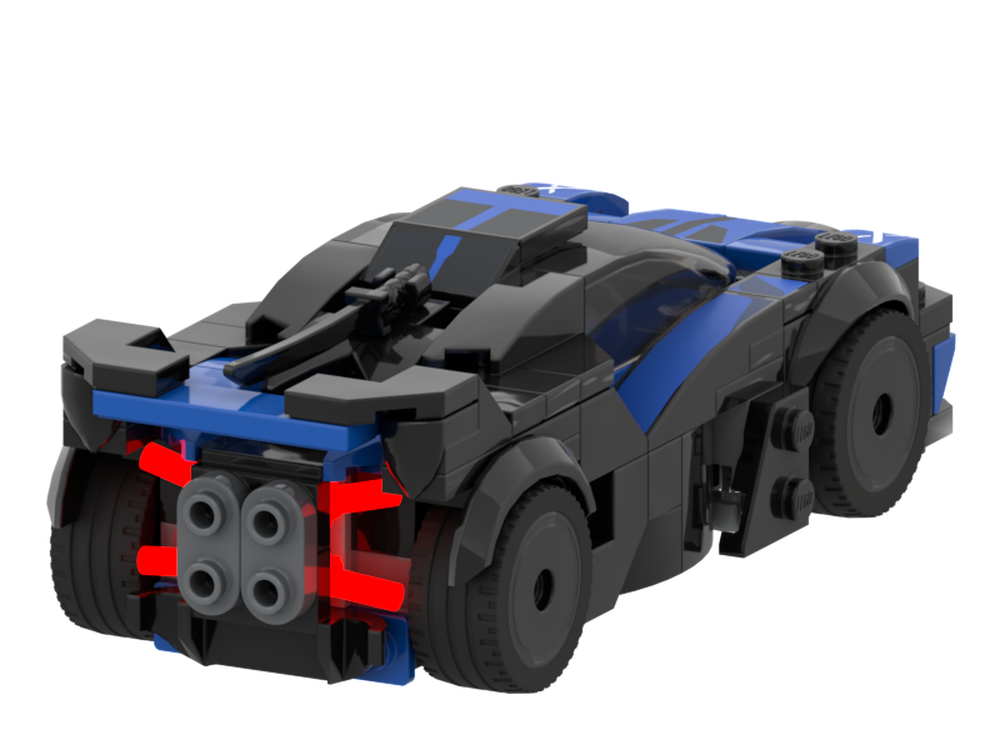 LEGO MOC Bugatti Bolide by SaiBrickShop | Rebrickable - Build with LEGO