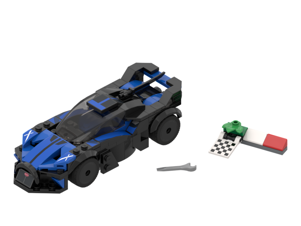 LEGO MOC Bugatti Bolide by SaiBrickShop | Rebrickable - Build with LEGO