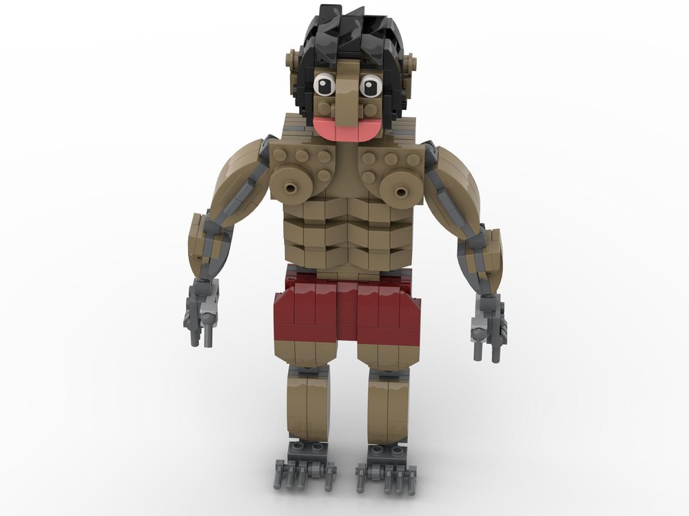 LEGO MOC Buffed Beach Boy by Dujk | Rebrickable - Build with LEGO