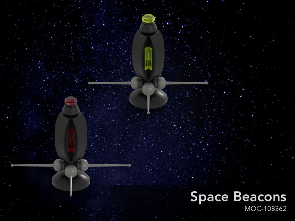 LEGO MOC Space Beacons by brampf | Rebrickable - Build with LEGO
