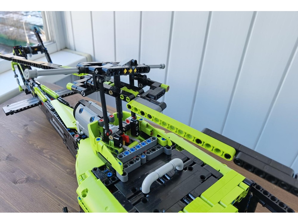 Lego Moc Bell Uh 1 Iroquois Huey By Tonych Rebrickable Build With Lego