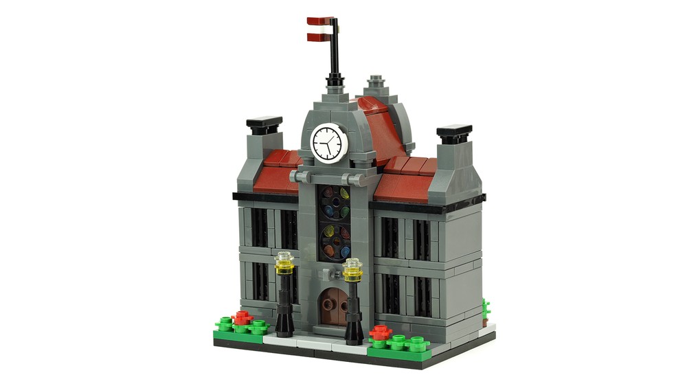 LEGO MOC Town Hall by De_Marco | Rebrickable - Build with LEGO