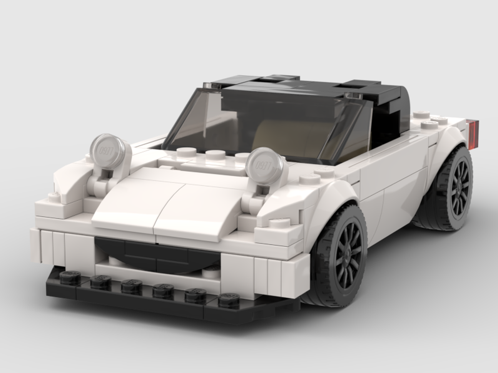LEGO MOC Miata by Mybrickcars | Rebrickable - Build with LEGO