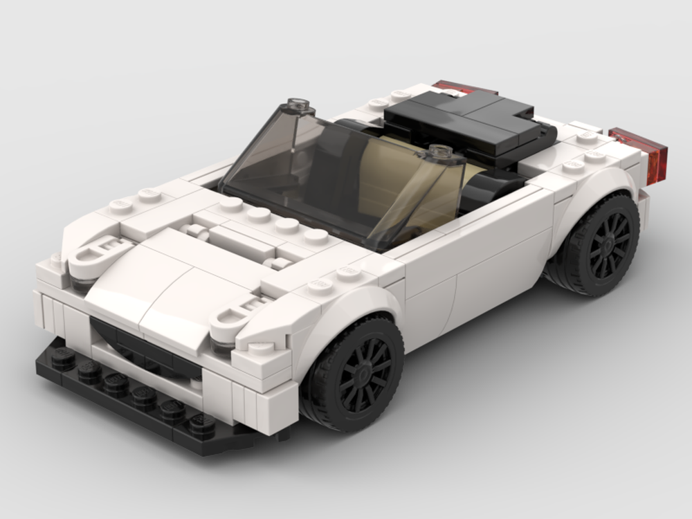 LEGO MOC Miata by Mybrickcars | Rebrickable - Build with LEGO
