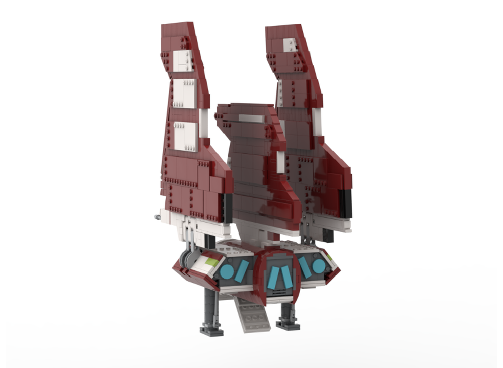 LEGO MOC-108474 Eta-class shuttle by thelegowolfpack | Rebrickable ...