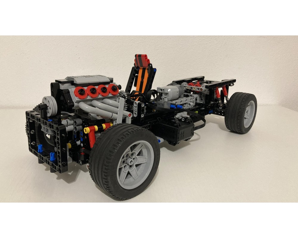 LEGO MOC Dodge Demon full RC! by Lego technic world | Rebrickable ...