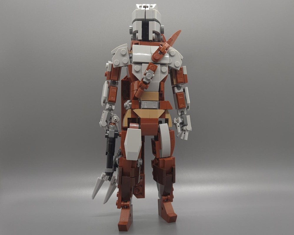 LEGO MOC The Mandalorian: Mando by Moc_Lobster | Rebrickable - Build ...