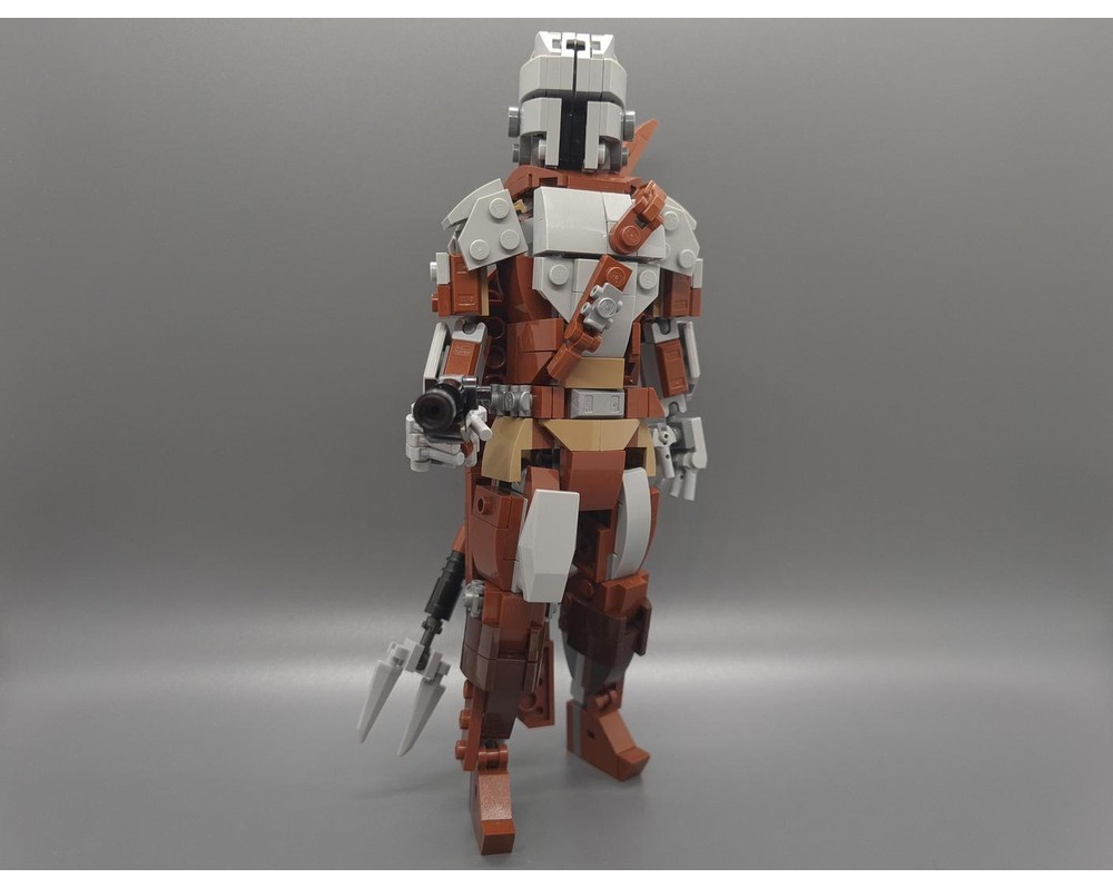 LEGO MOC The Mandalorian: Mando by Moc_Lobster | Rebrickable - Build ...
