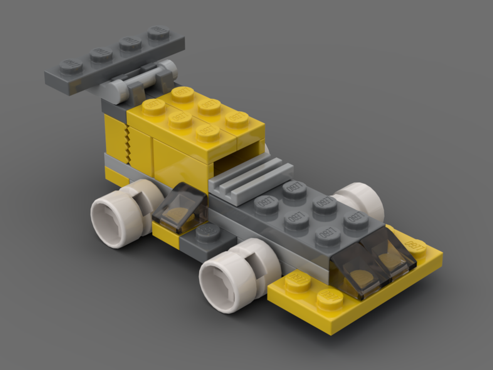 LEGO MOC F1 race car by Silm4ril | Rebrickable - Build with LEGO