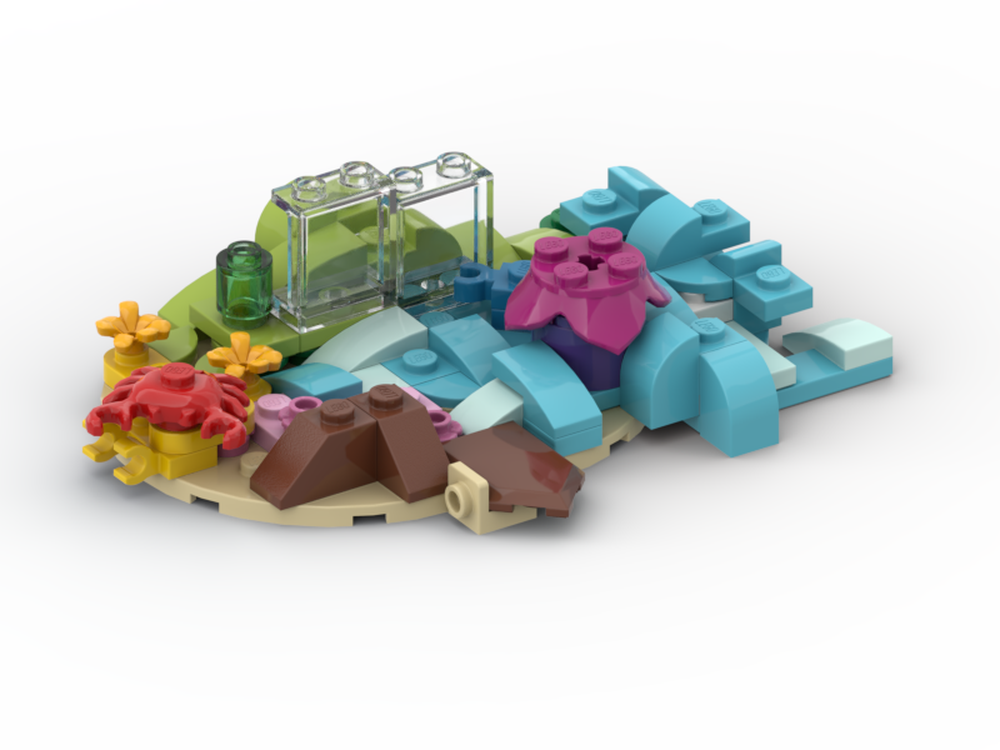 LEGO MOC 31128 Coral Reef Stand by cat55 | Rebrickable - Build with LEGO