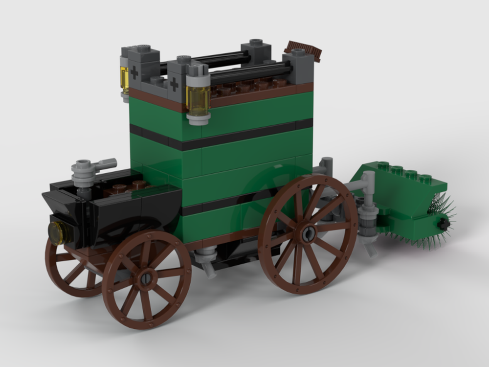 LEGO MOC Vintage Street Sweeper by Saint_Ceadda | Rebrickable - Build ...