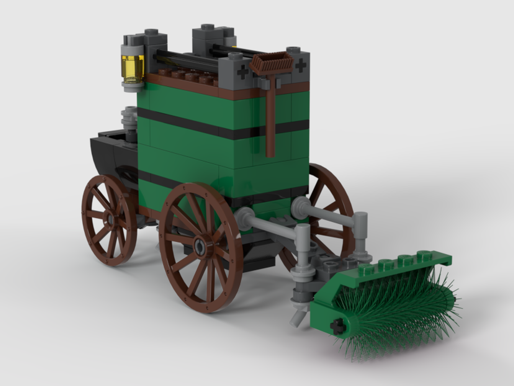 LEGO MOC Vintage Street Sweeper by Saint_Ceadda | Rebrickable - Build ...