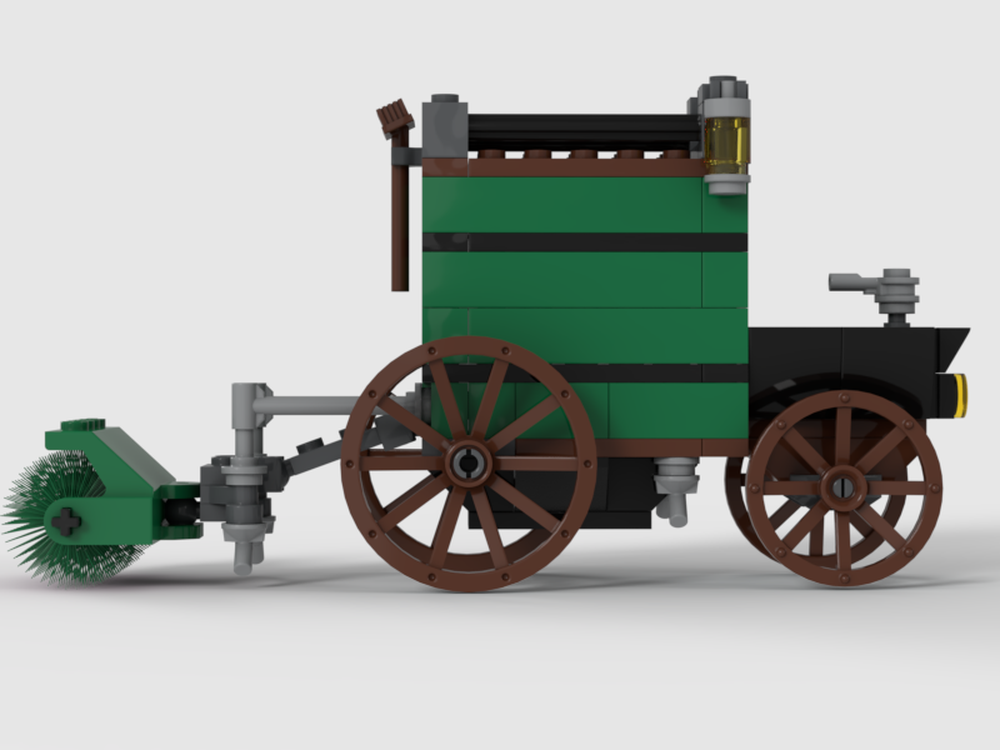 LEGO MOC Vintage Street Sweeper by Saint_Ceadda | Rebrickable - Build ...