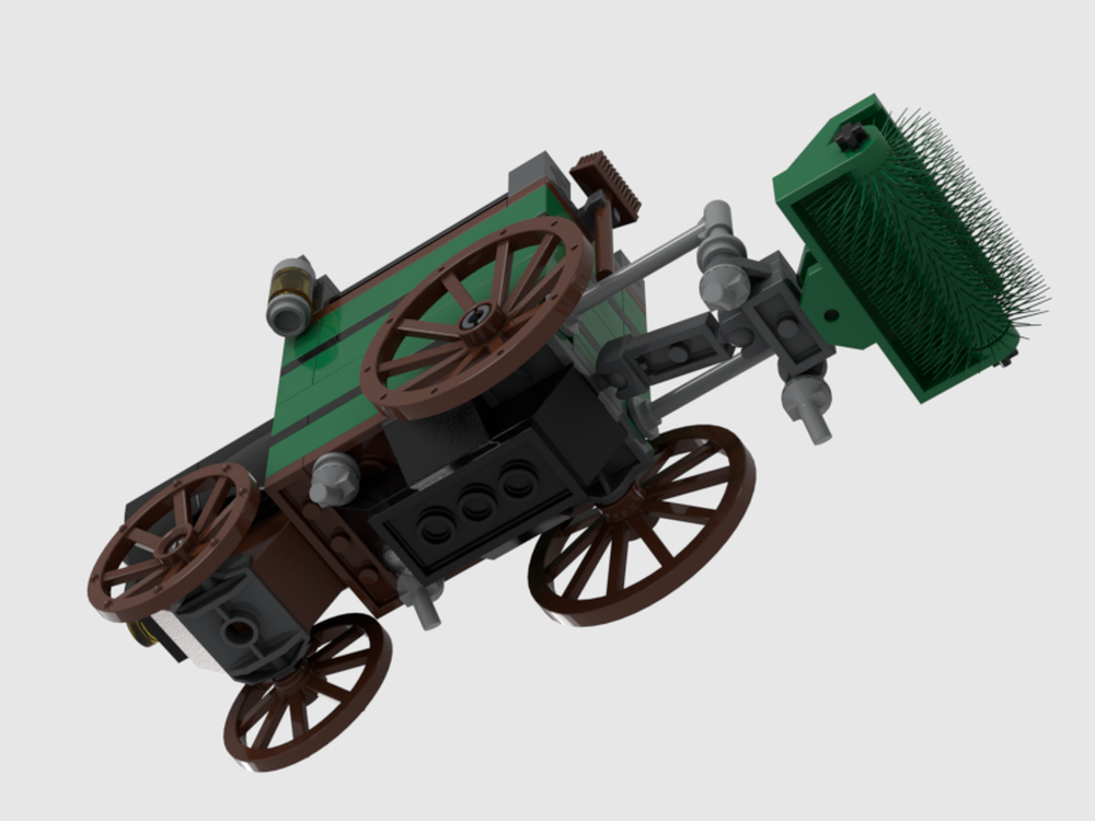 LEGO MOC Vintage Street Sweeper by Saint_Ceadda | Rebrickable - Build ...