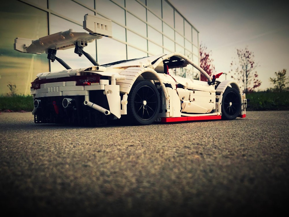 LEGO MOC Acura NSX GT3 Bodywork by Loxlego | Rebrickable - Build with LEGO