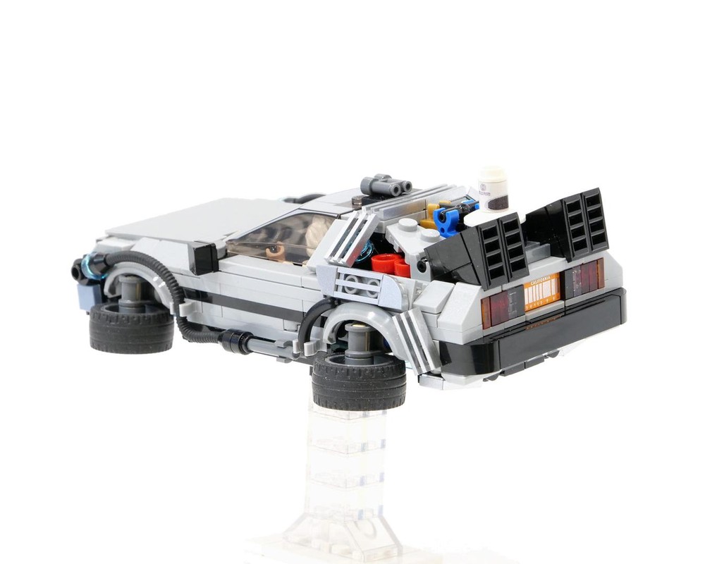 LEGO MOC DeLorean Time Machine by firefabric | Rebrickable - Build with ...