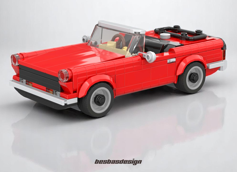 LEGO MOC Triumph TR6 by besbasdesign | Rebrickable - Build with LEGO