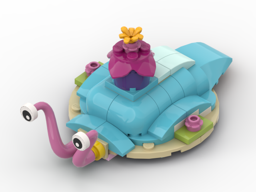 LEGO MOC Large Sea Snail - 31128 ALT by DPM86 | Rebrickable - Build ...