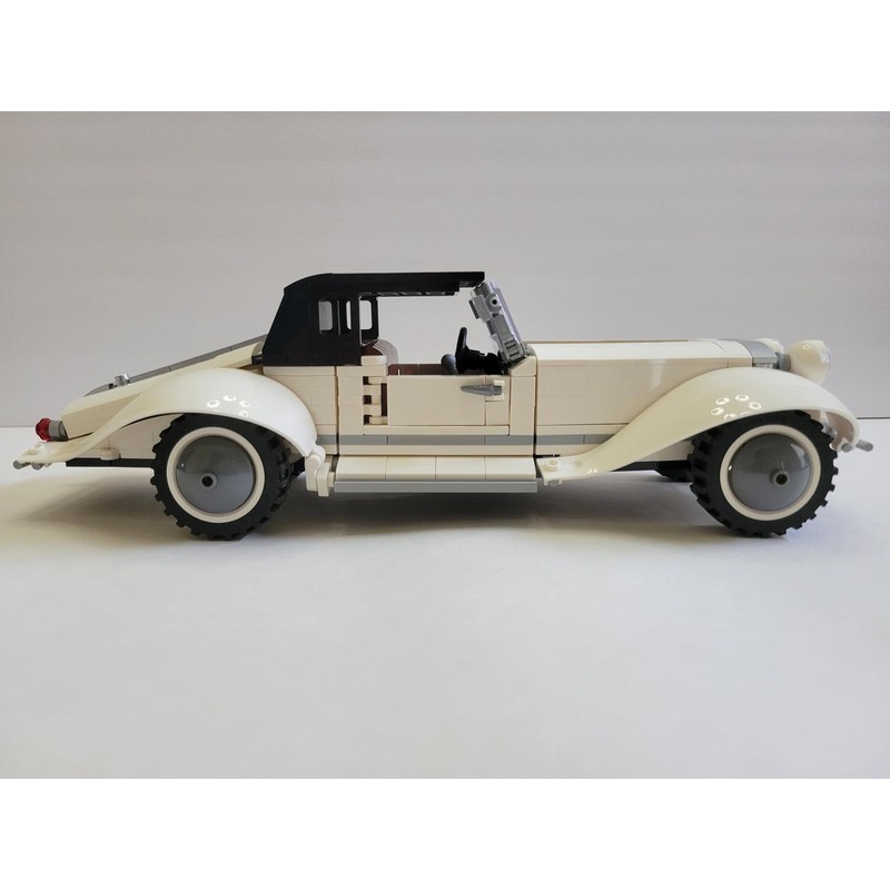 LEGO MOC Vintage Roadster Hardtop by Eric_Bricks | Rebrickable - Build ...