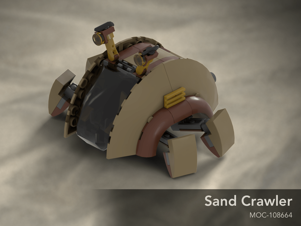 LEGO MOC Sand Crawler by brampf | Rebrickable - Build with LEGO