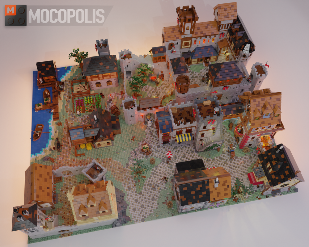 LEGO MOC 🏰 MEDIEVAL KINGDOM 🏰 by MOCOPOLIS | Rebrickable - Build with LEGO