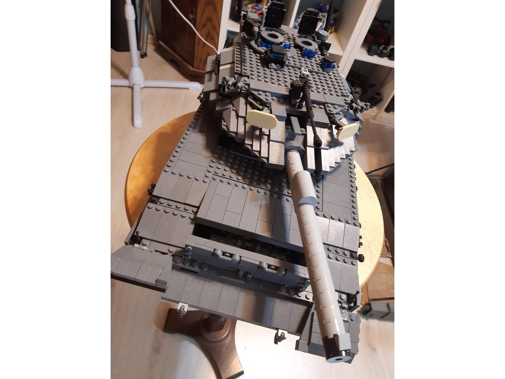 Lego Moc Merkava Mk4 Tank By Etphhm Rebrickable Build With Lego