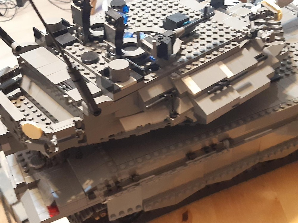 Lego Moc Merkava Mk4 Tank By Etphhm Rebrickable Build With Lego