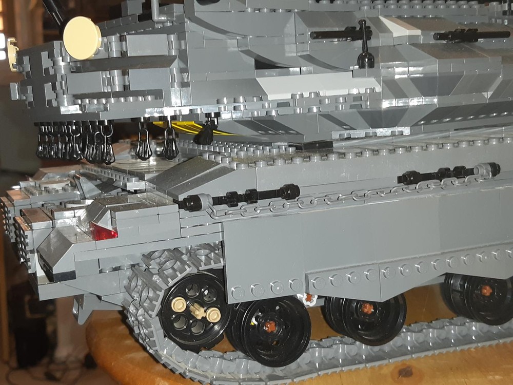 Lego Moc Merkava Mk4 Tank By Etphhm Rebrickable Build With Lego