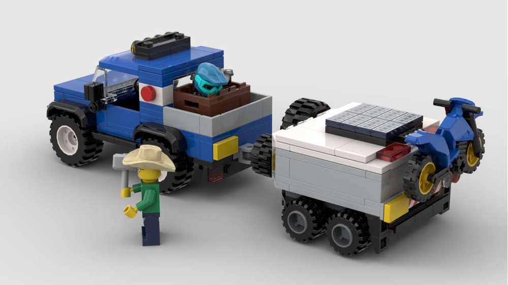 LEGO MOC Suzuki Jimny JB74 Pickup by doppiopug | Rebrickable - Build ...