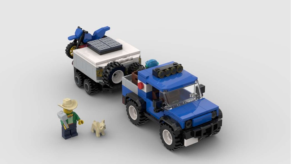 LEGO MOC Suzuki Jimny JB74 Pickup by doppiopug | Rebrickable - Build ...