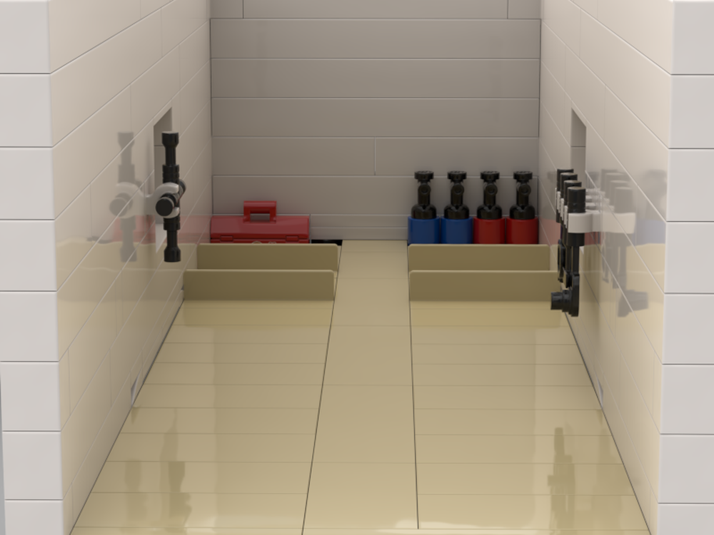 Lego Moc Universal Show Room Trailer Fits 1 Car By Bear Mocs